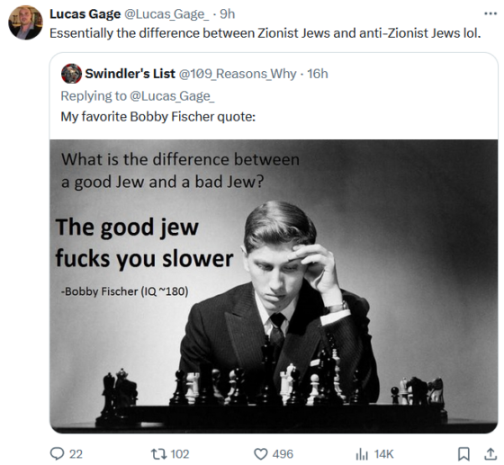 Lucas Gage Shows What He Really Meant By "Slaying" Jewish Demons ...