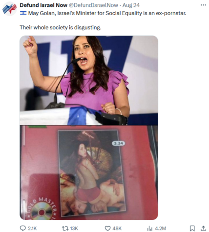 Libel Debunked: Israeli Minister May Golan Was a Pornstar - Radical ...
