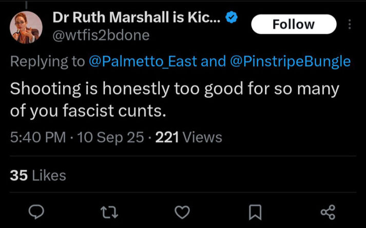 U of T Finally Investigates Ruth Marshall After Charlie Kirk Tweet ...