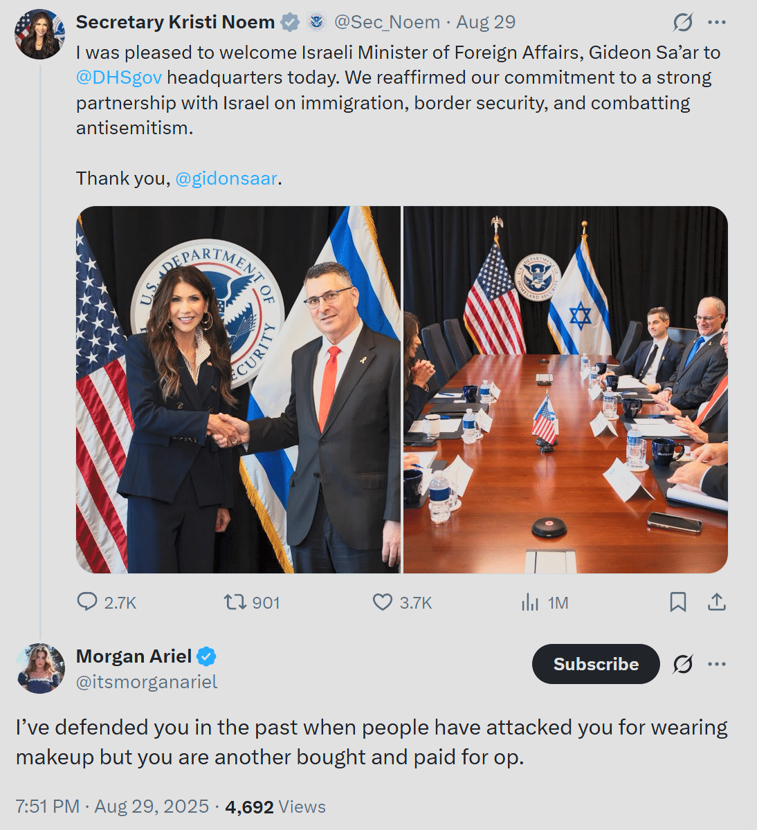 Antisemitic Influencer Morgan Ariel Exposes Her Own Hypocrisy - Radical ...