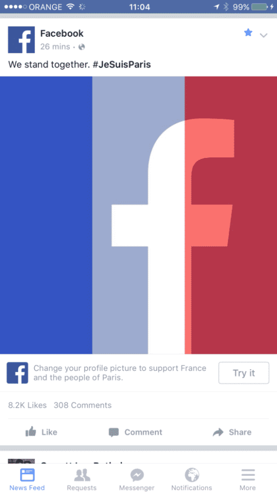 Reader Post: Reflections On The French Flag Filter - Israellycool
