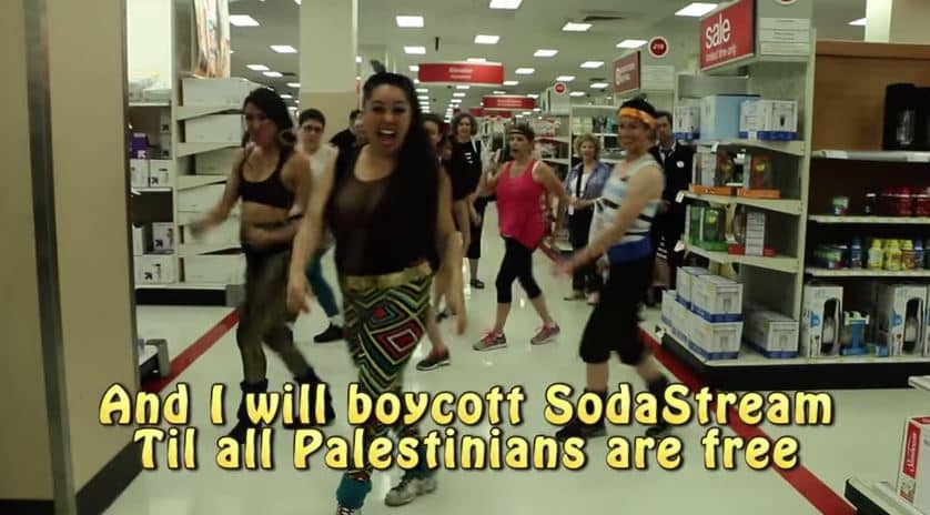 BDS Fail of The Day: Boycott SodaStream Flashmob Edition - Radical ...